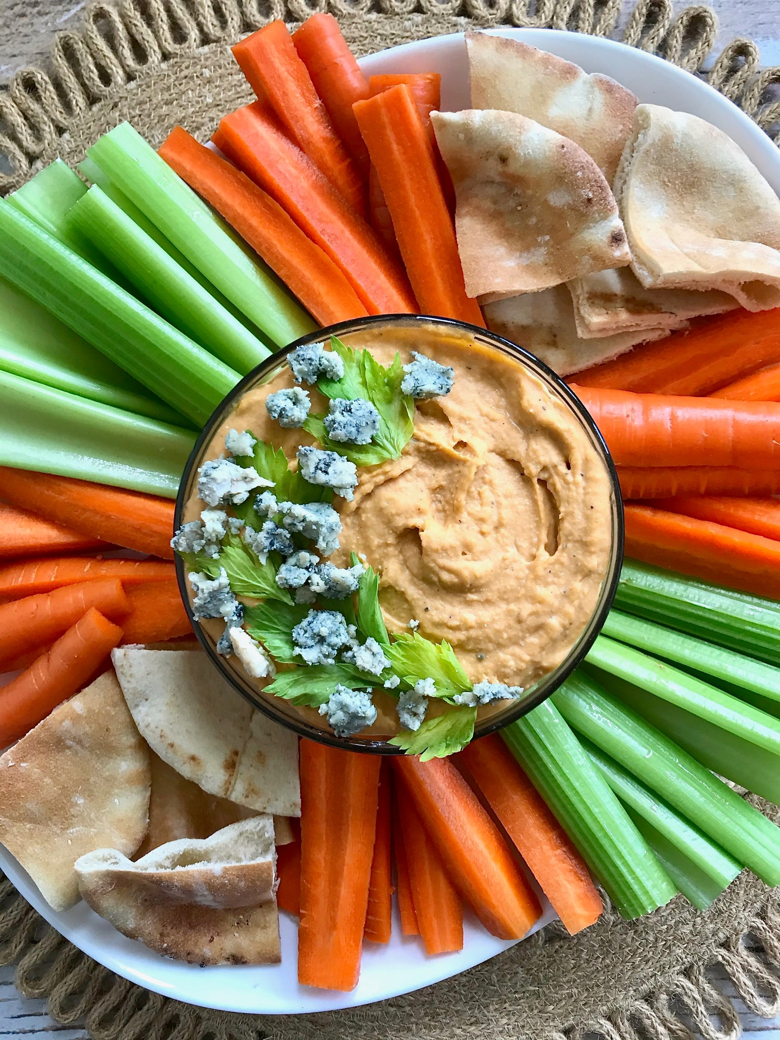 Buffalo Bleu White Bean Dip – What's Cooking with Kelli