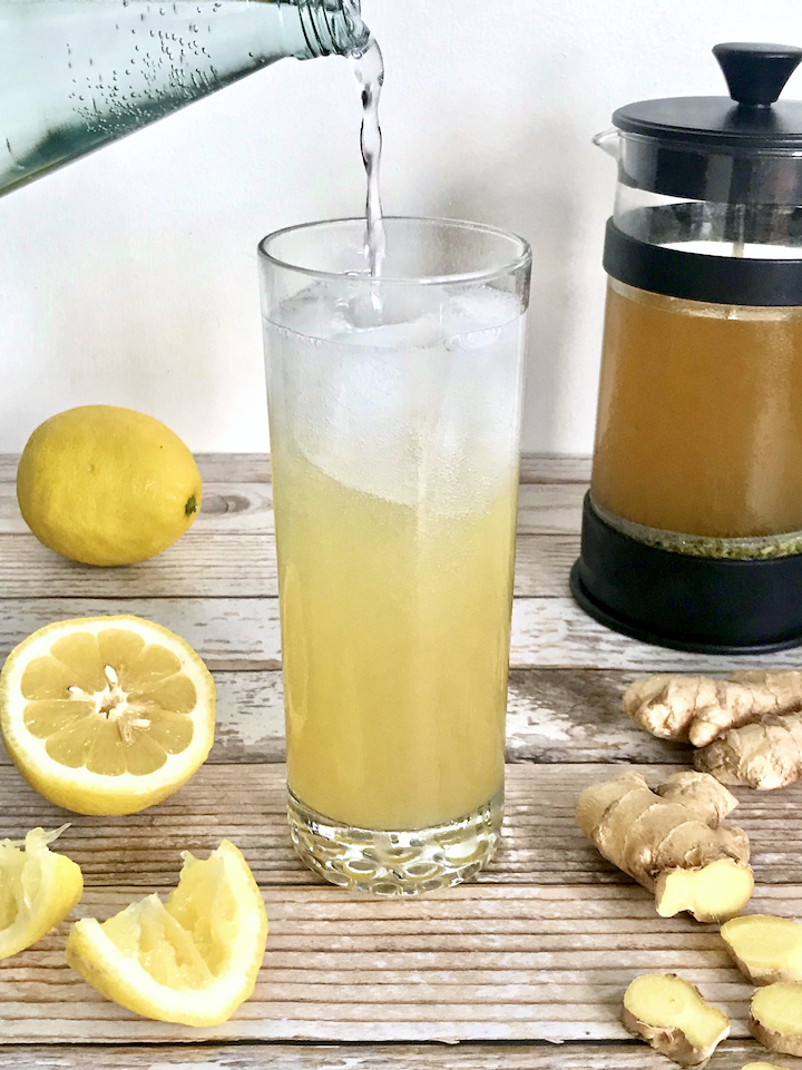 Sparkling Lemon-Ginger Yerba Mate – What's Cooking with Kelli