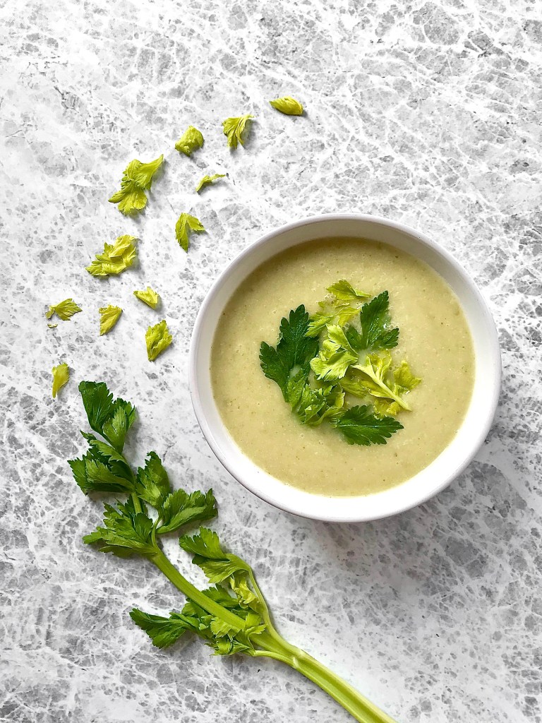 Simple Celery Soup – What's Cooking with Kelli